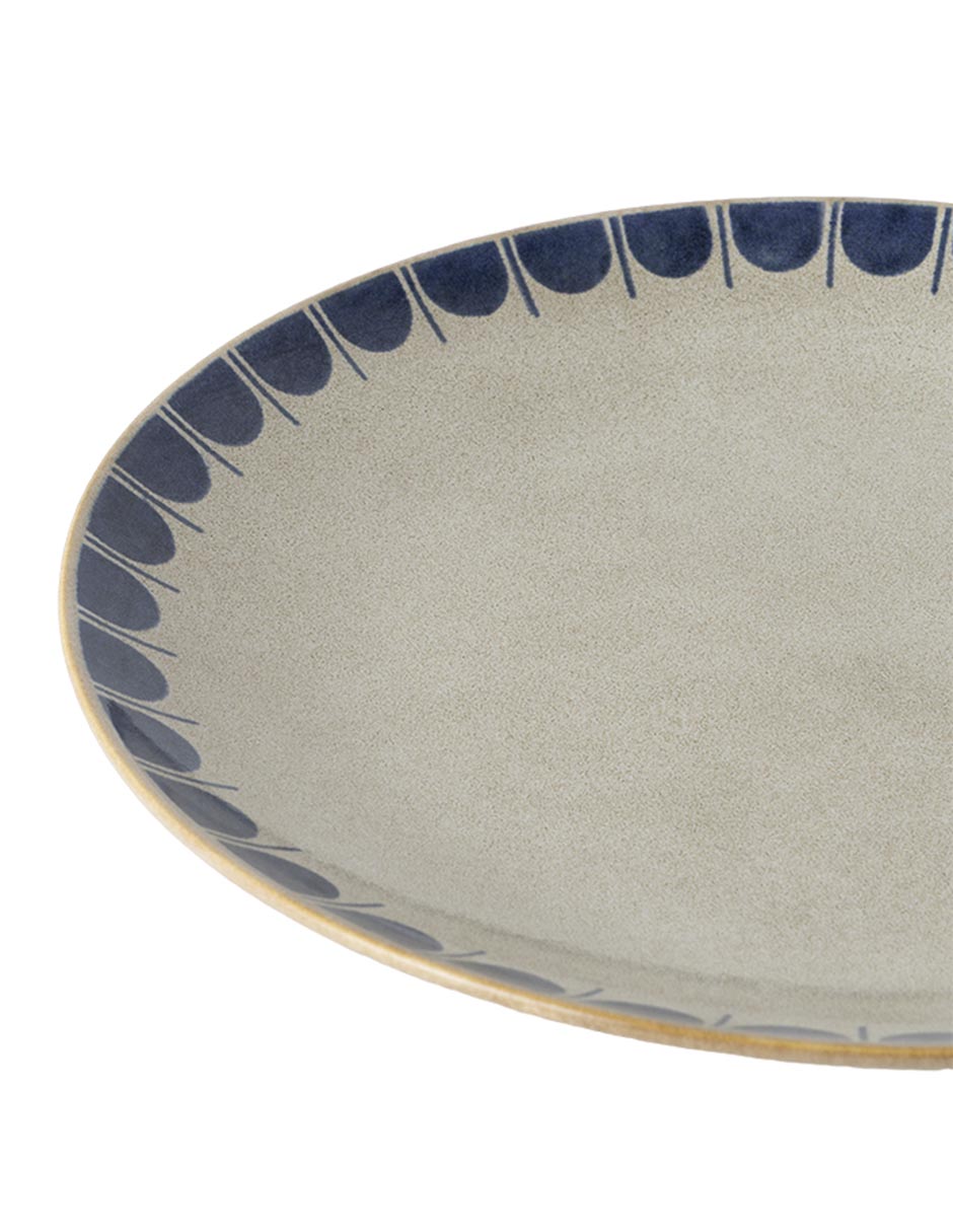 Plato trinche Haus Ancestral de stoneware 6