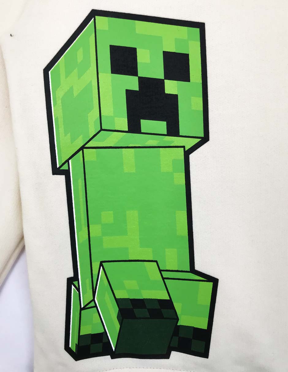 Sudadera Minecraft Creeper para niño 3