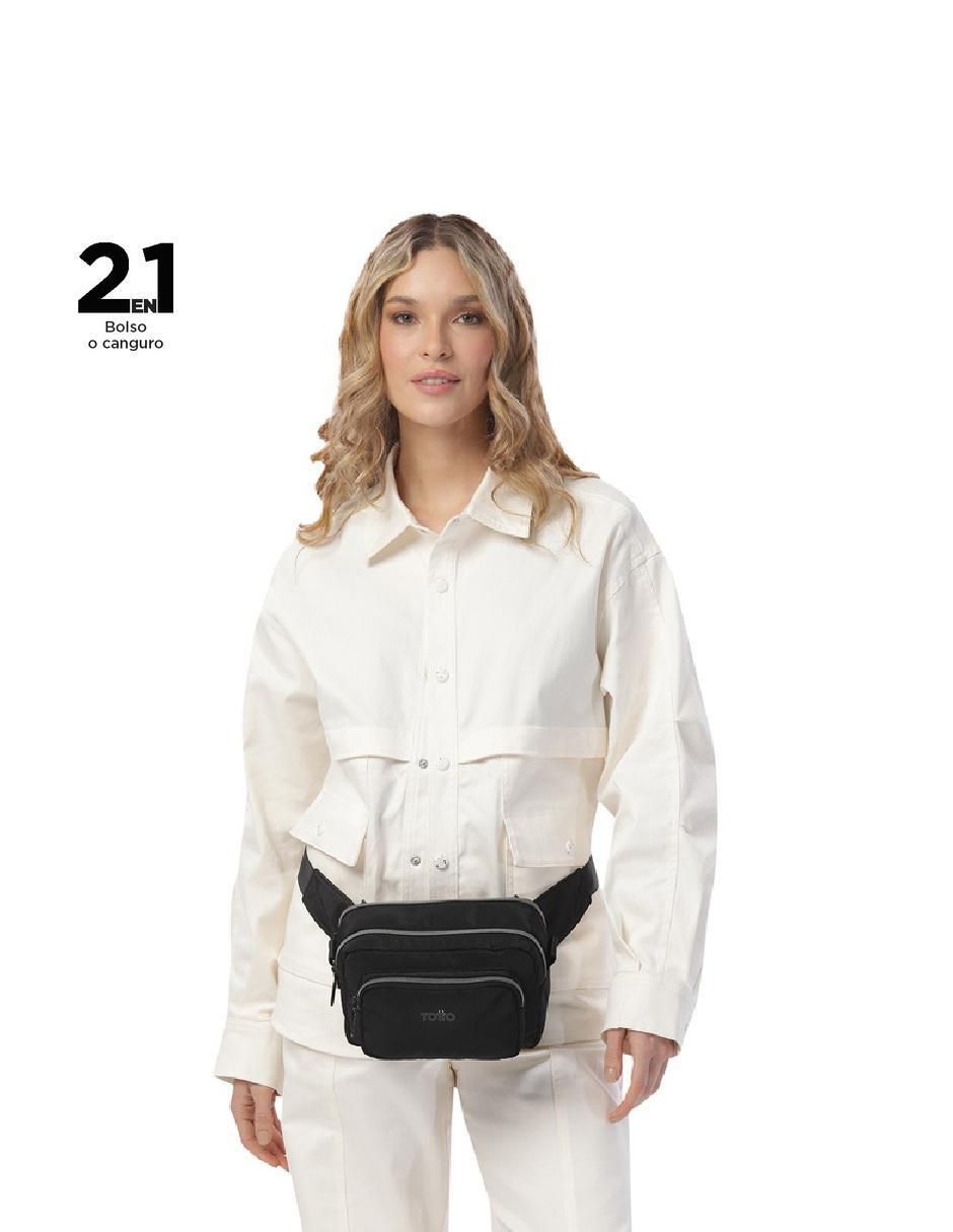 Bolsa crossbody Totto funty 3.0 para mujer 3